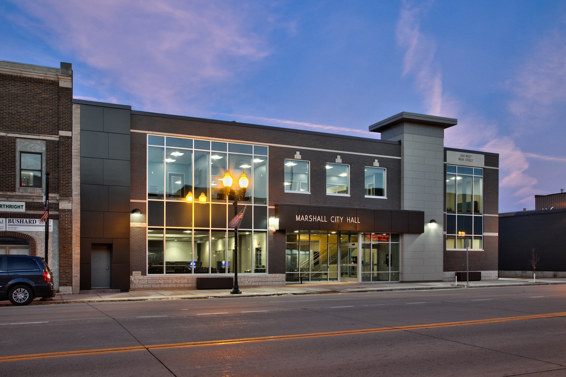 Marshall City hall - Engan Associates Architects