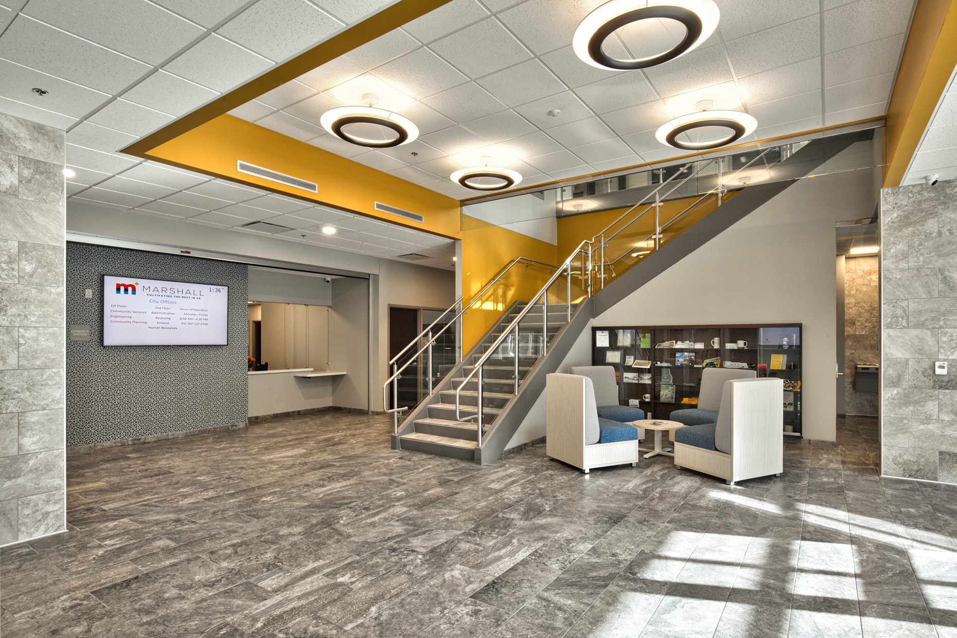 Marshall City hall - Engan Associates Architects