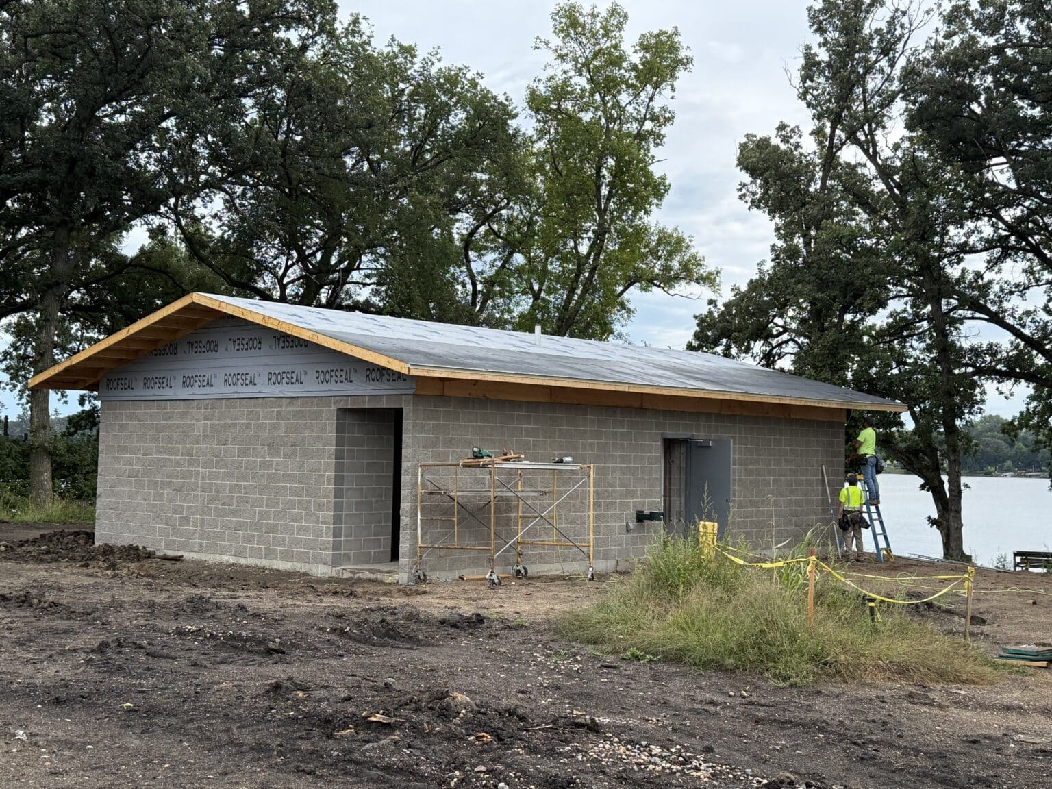 Lake Allie Bathhouse - Engan Associates Architects